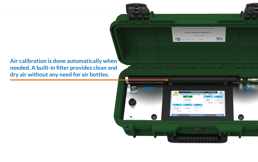 MGPS Features – MGV 100